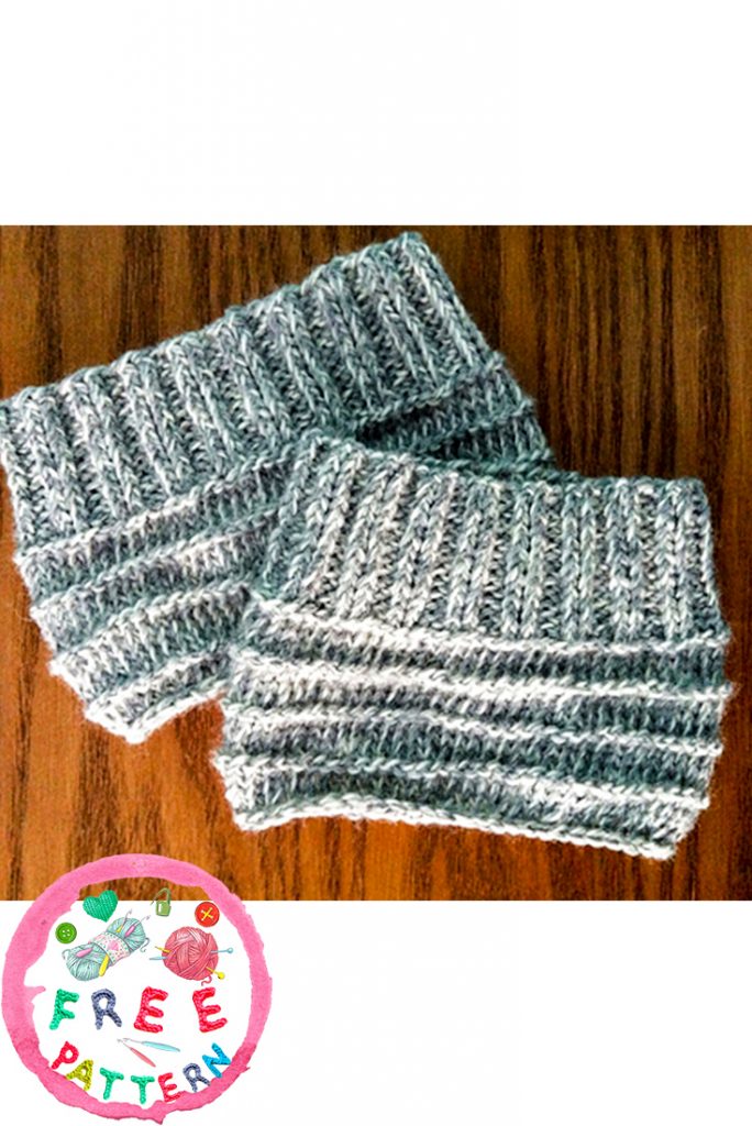 Easy Knit Boot Cuffs Free Pattern 2020 - hotcrochet .com