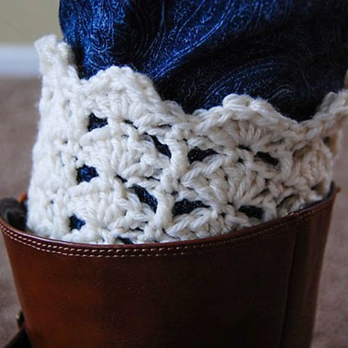Easy Crochet Boot Cuffs Free Pattern