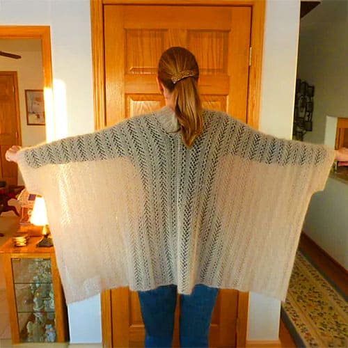 Free Easy Knit Poncho Pattern For Beginners