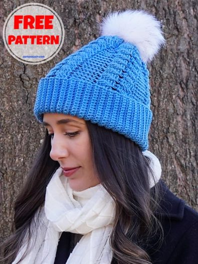 Free braided crochet toque pattern