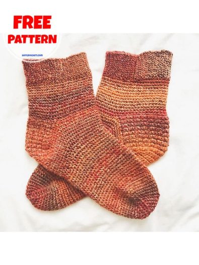 10+ New & Best Free Crochet Sock Patterns